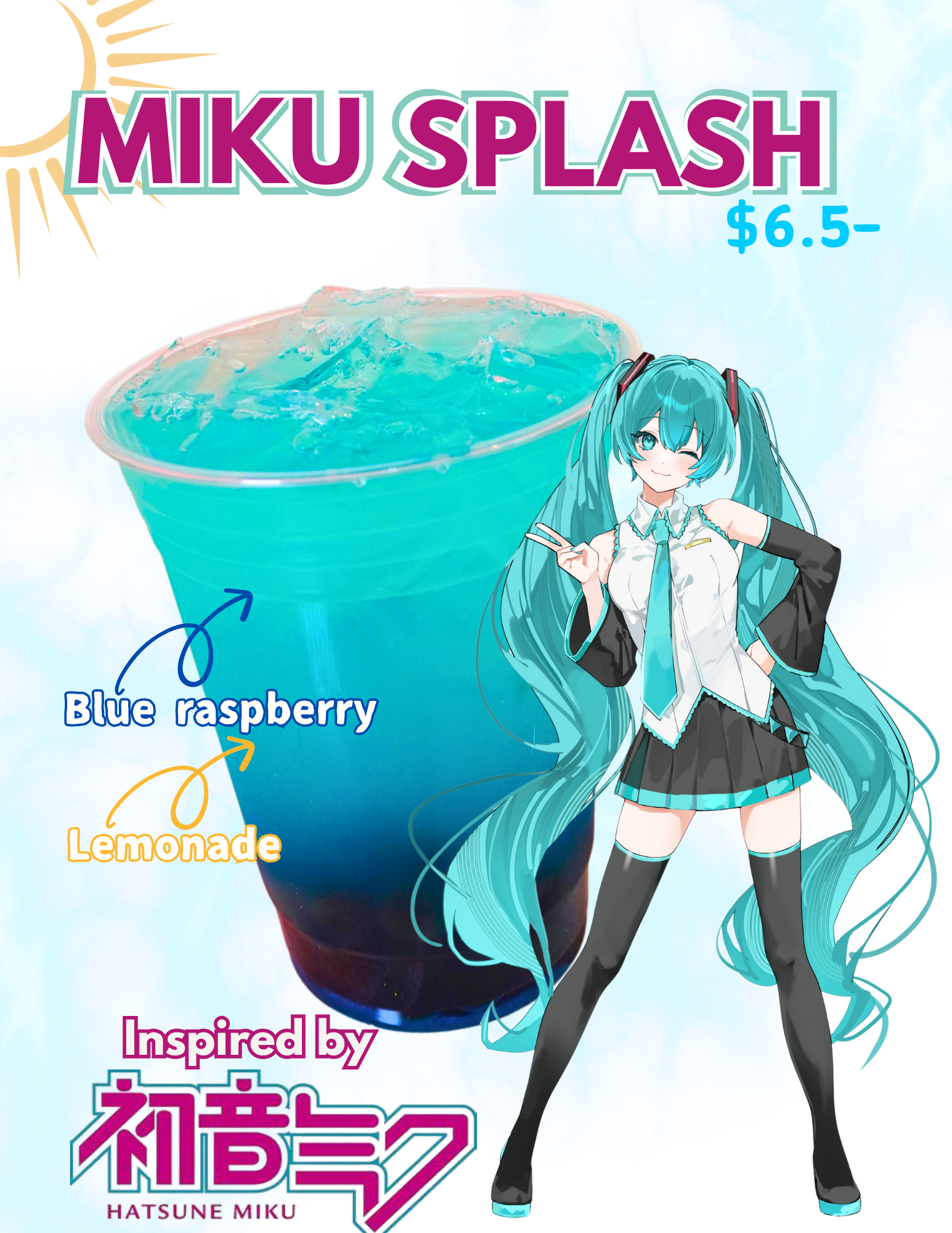 MIKU SPLASH/ New Bubble Tea - Neko Ramen